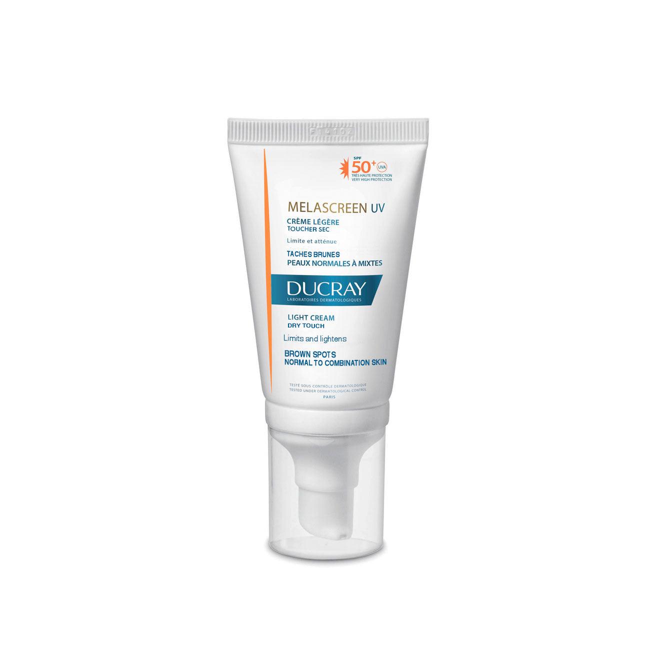 Ducray Melascreen UV Light Cream Dry Touch SPF50+ - Brown Spots| The ...